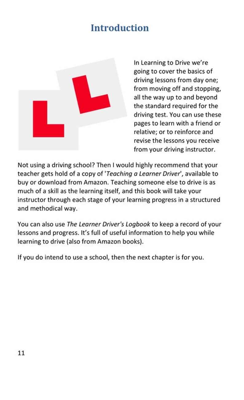 Learning to Drive - the Learner Driver's Manual - Etsy