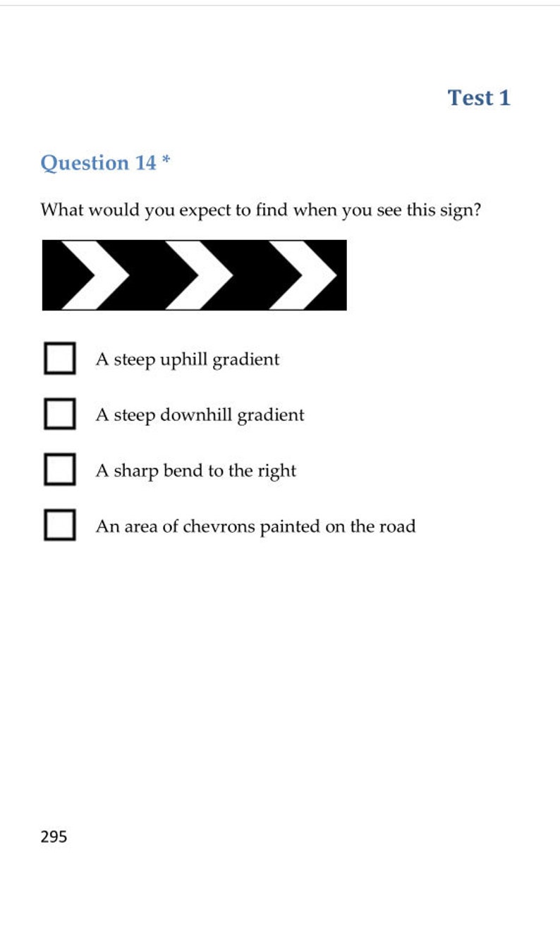 The Highway Code & Theory Test Questions for Adis - Etsy