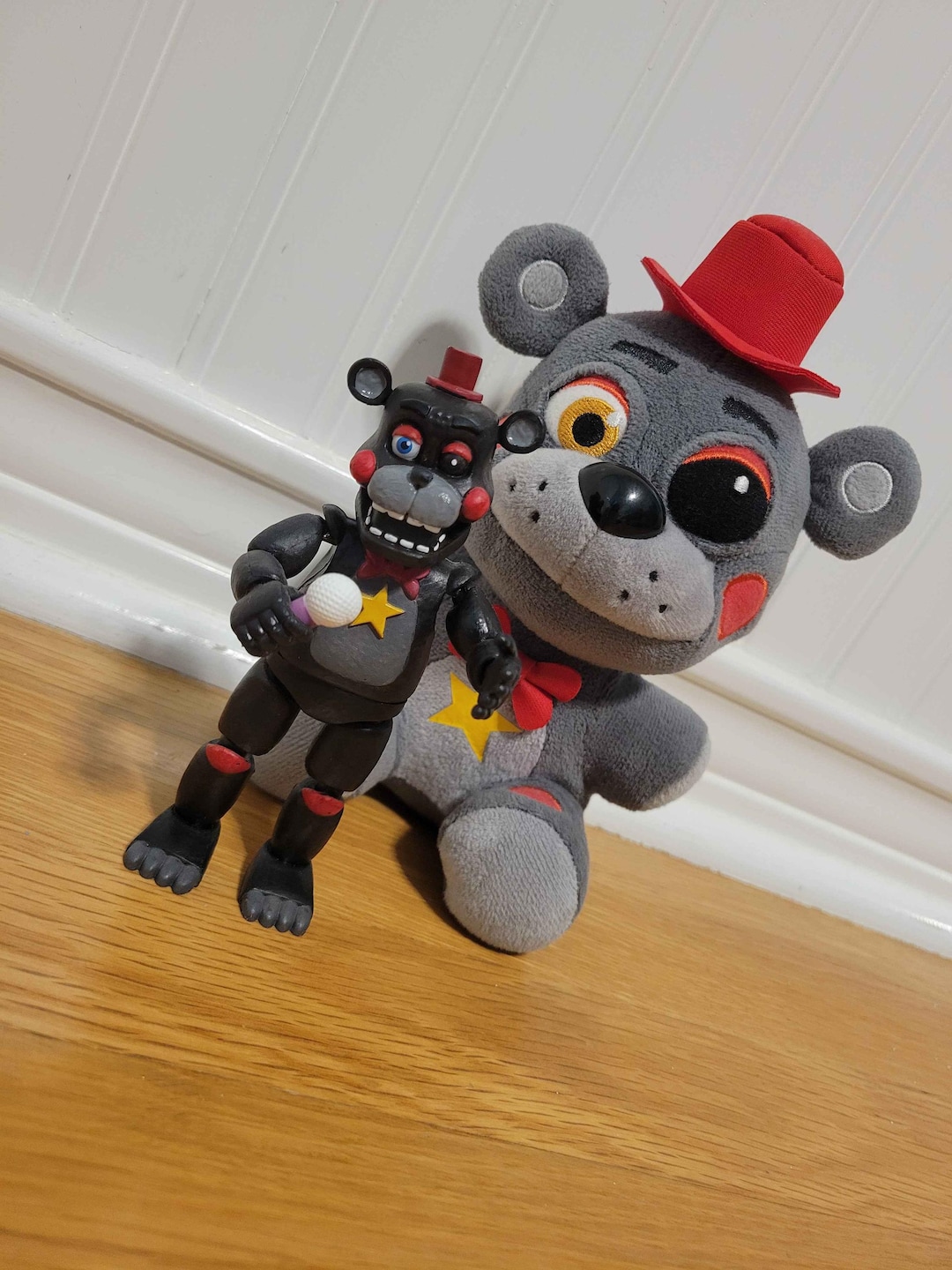 Custom Lefty FNAF Figure (plush Optional) | Ready to Ship - Etsy