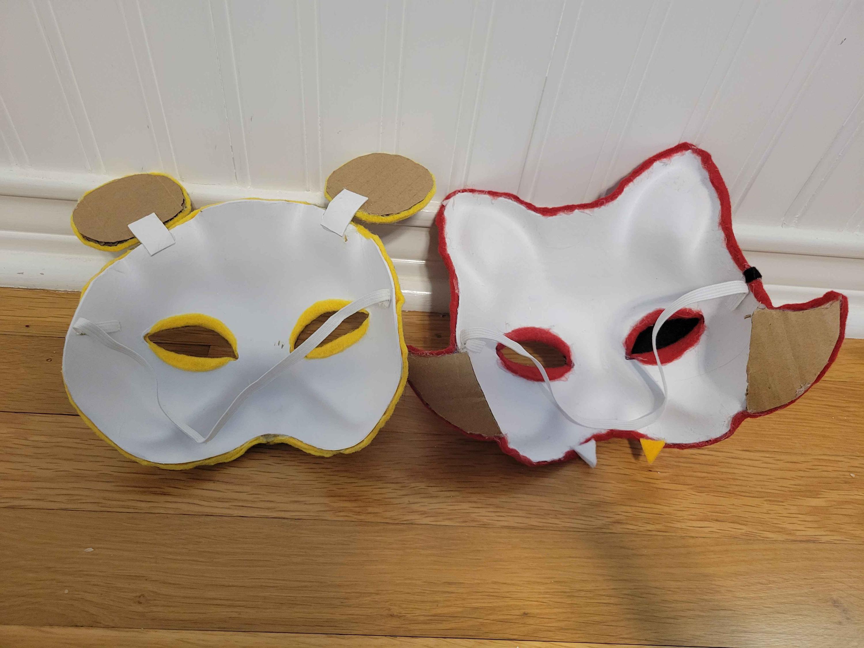 Golden Freddy Foxy FNAF Cosplay Mask Ready to Ship - Etsy