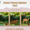 Animal Themed Printable Alphabet Printable Poster early Childhood ...
