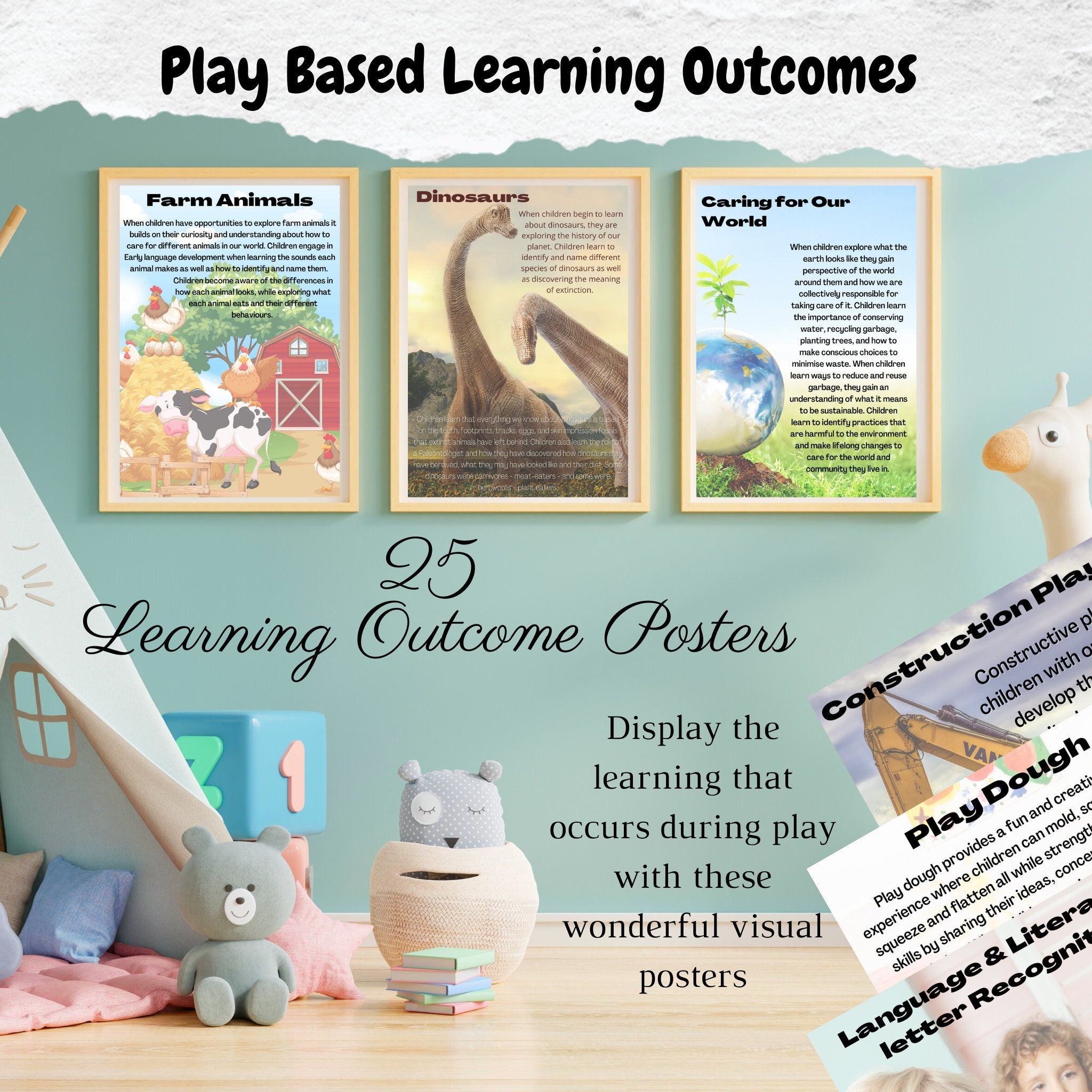 Play Based Learning Outcomes for Children Early Childhood - Etsy Australia