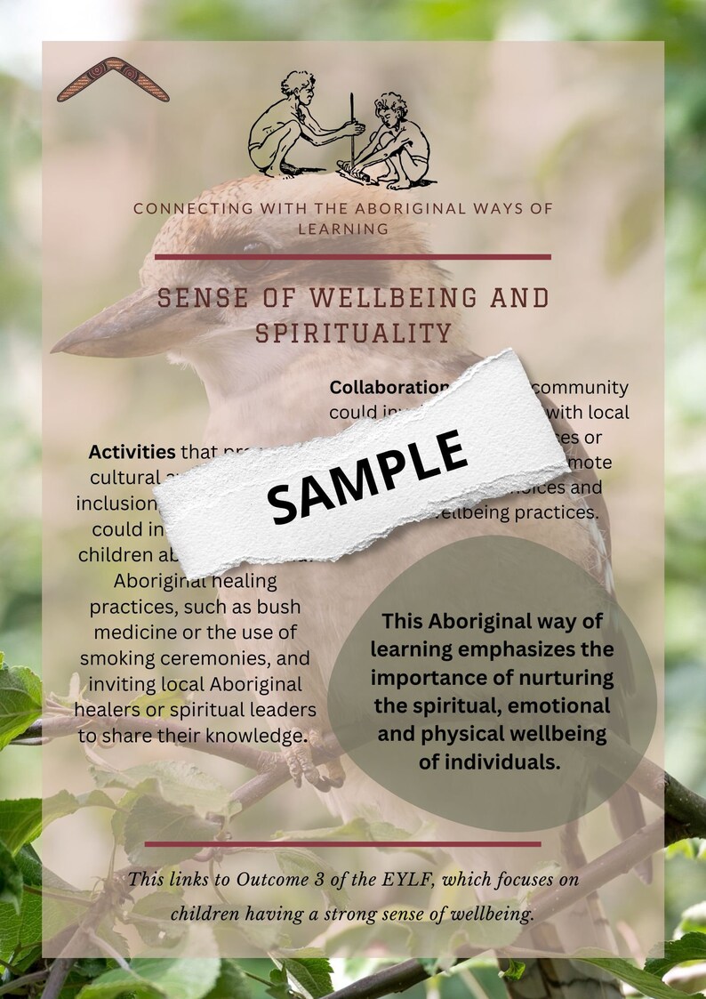 Connecting With the Aboriginal Ways of Learning Posters - Etsy