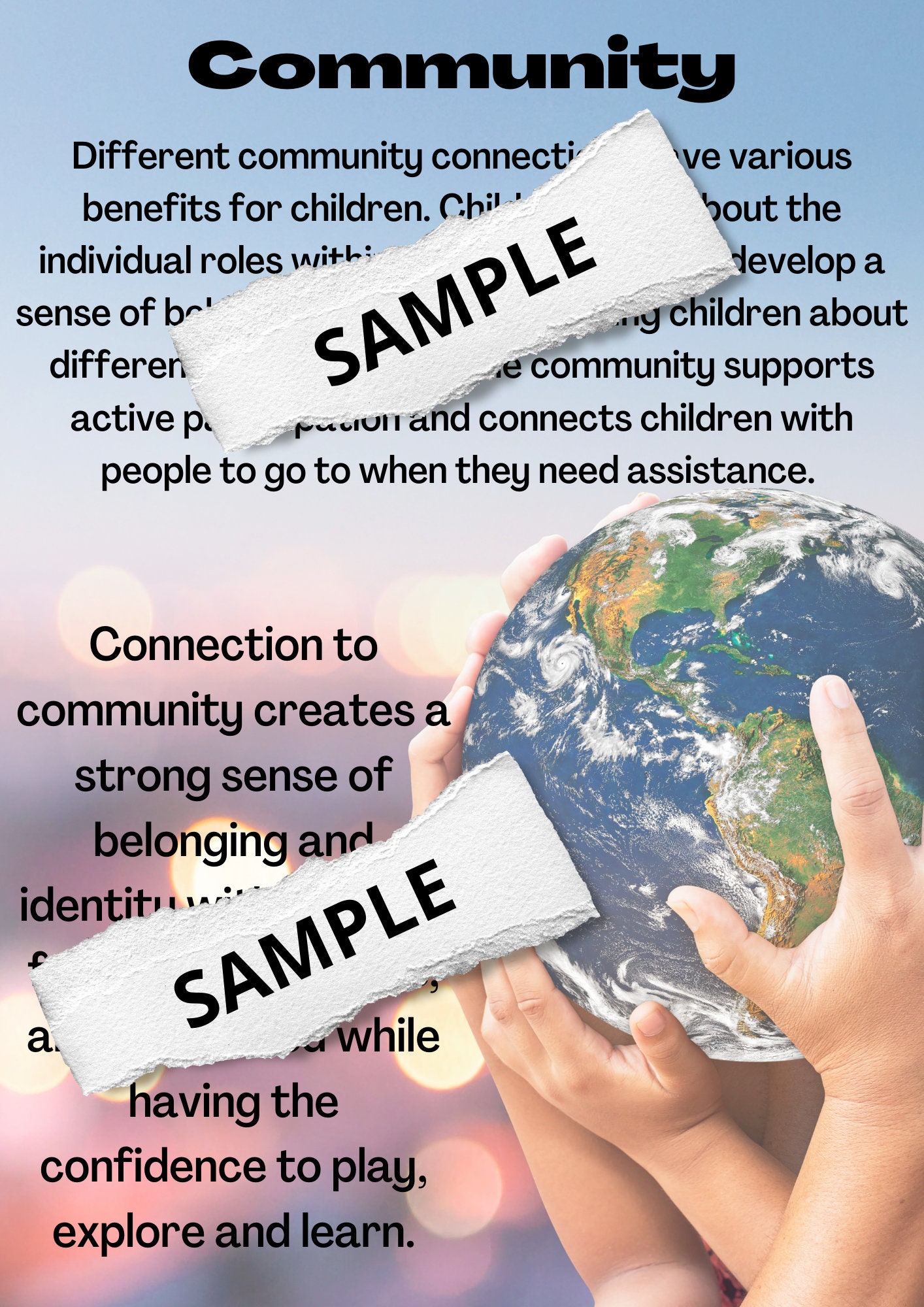 Play Based Learning Outcomes for Children Early Childhood - Etsy Australia