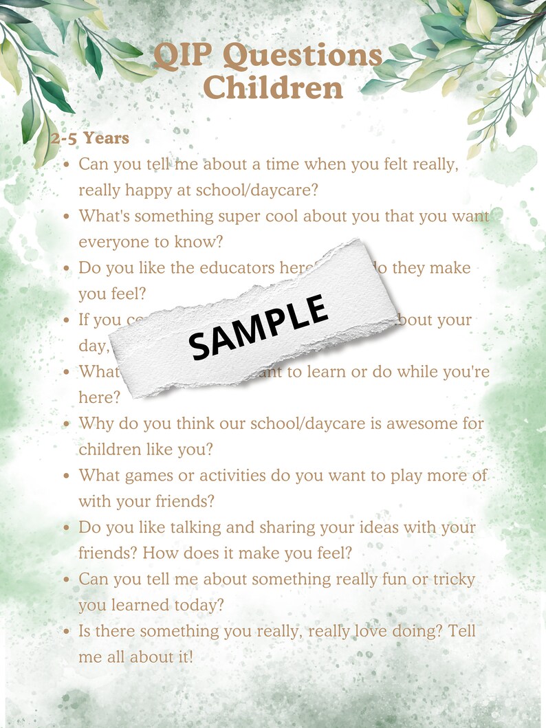 Quality Improvement Plan Resource Tool - Etsy