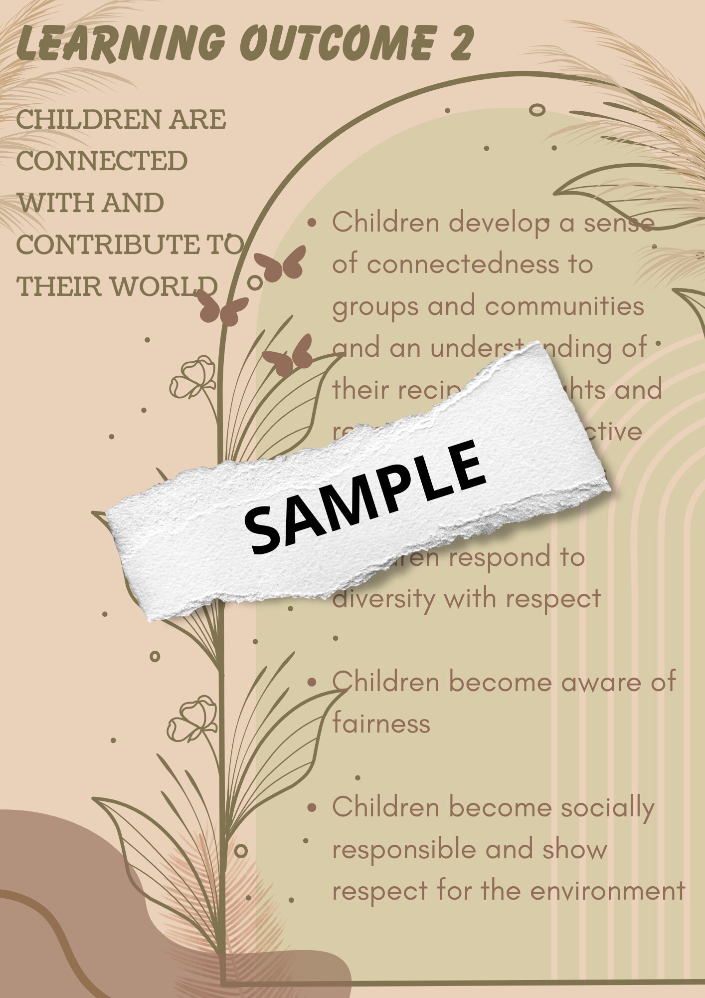 EYLF Learning Outcome Posters Updated to V2 Boho Design - Etsy Australia EYLF Learning Outcome Posters Updated to V2 Boho Design - Etsy Australia