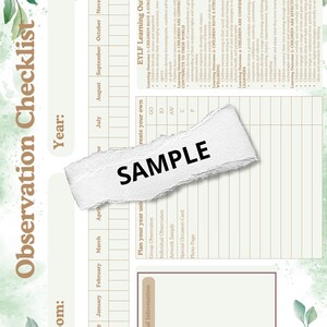 LDC Observation Tracking Checklist - Etsy Australia