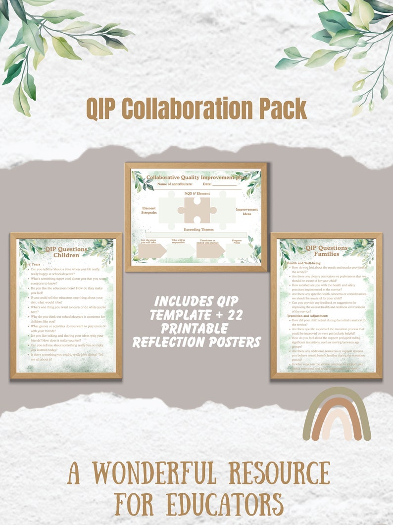 Quality Improvement Plan Resource Tool - Etsy