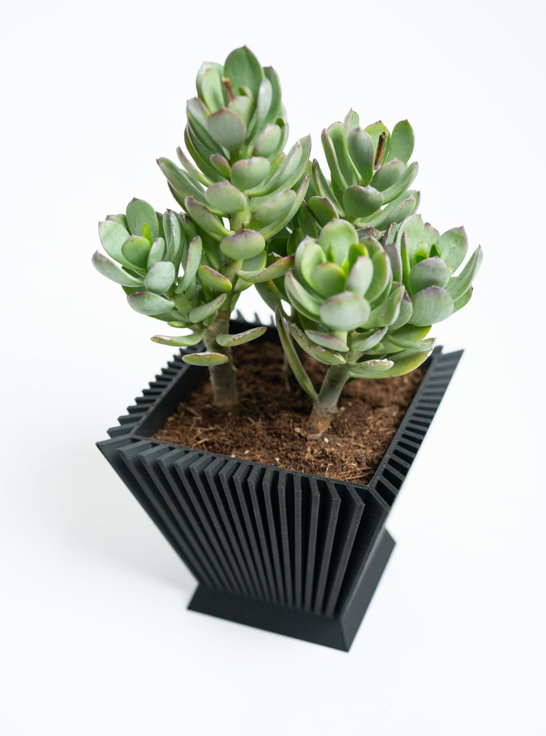 Mini Planter. Modern Plant Pot. Small Succulent Pot. Crate and - Etsy
