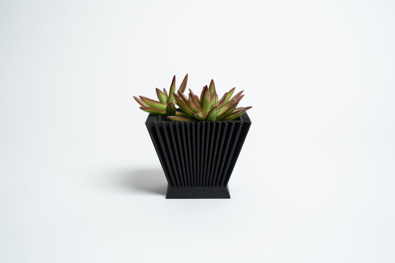 Mini Planter. Modern Plant Pot. Small Succulent Pot. Crate and - Etsy