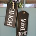 Door Tags, Front Door Sign, Welcome, Home Sweet Home - Etsy