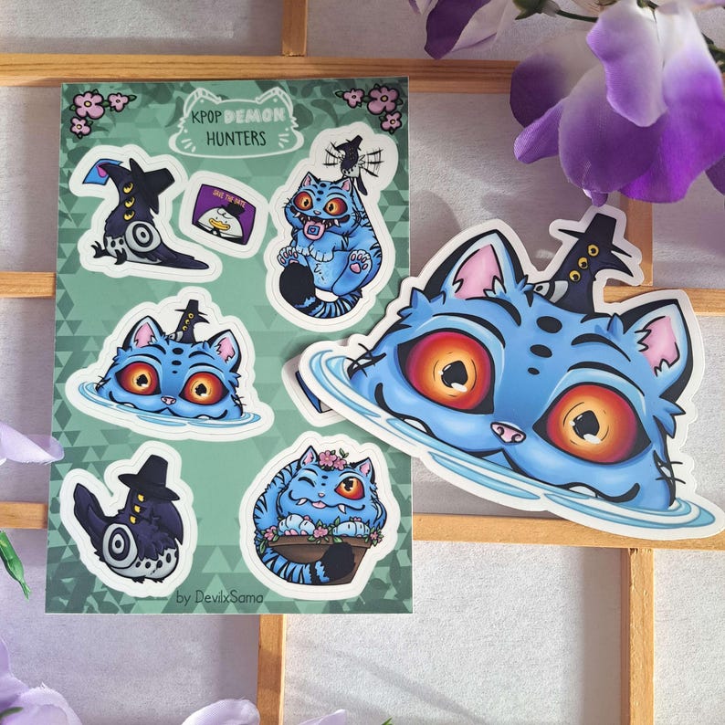 Kpop Demon Hunters Fenstersticker & Sticker - Etsy