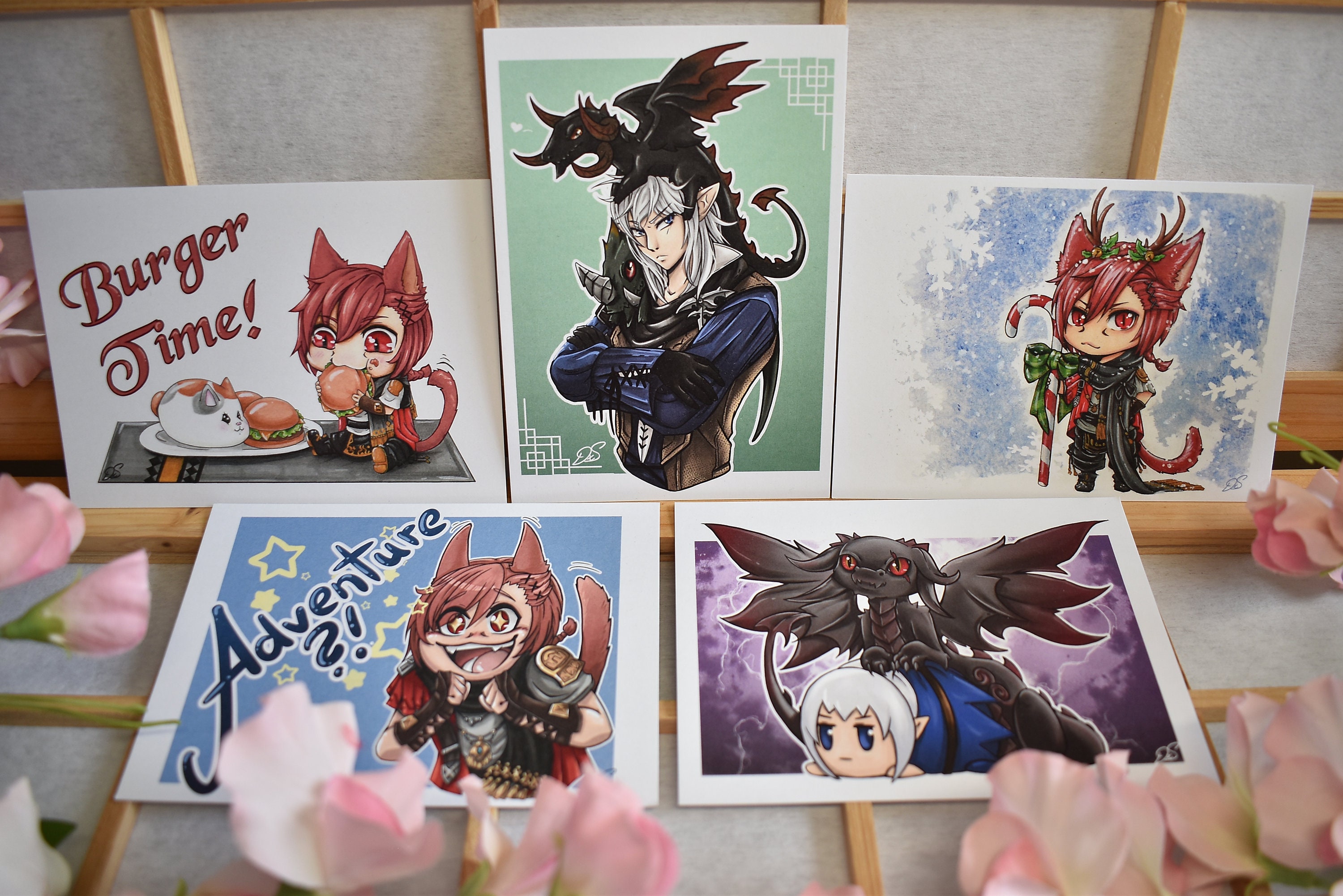 Final Fantasy XIV Postcards - Etsy