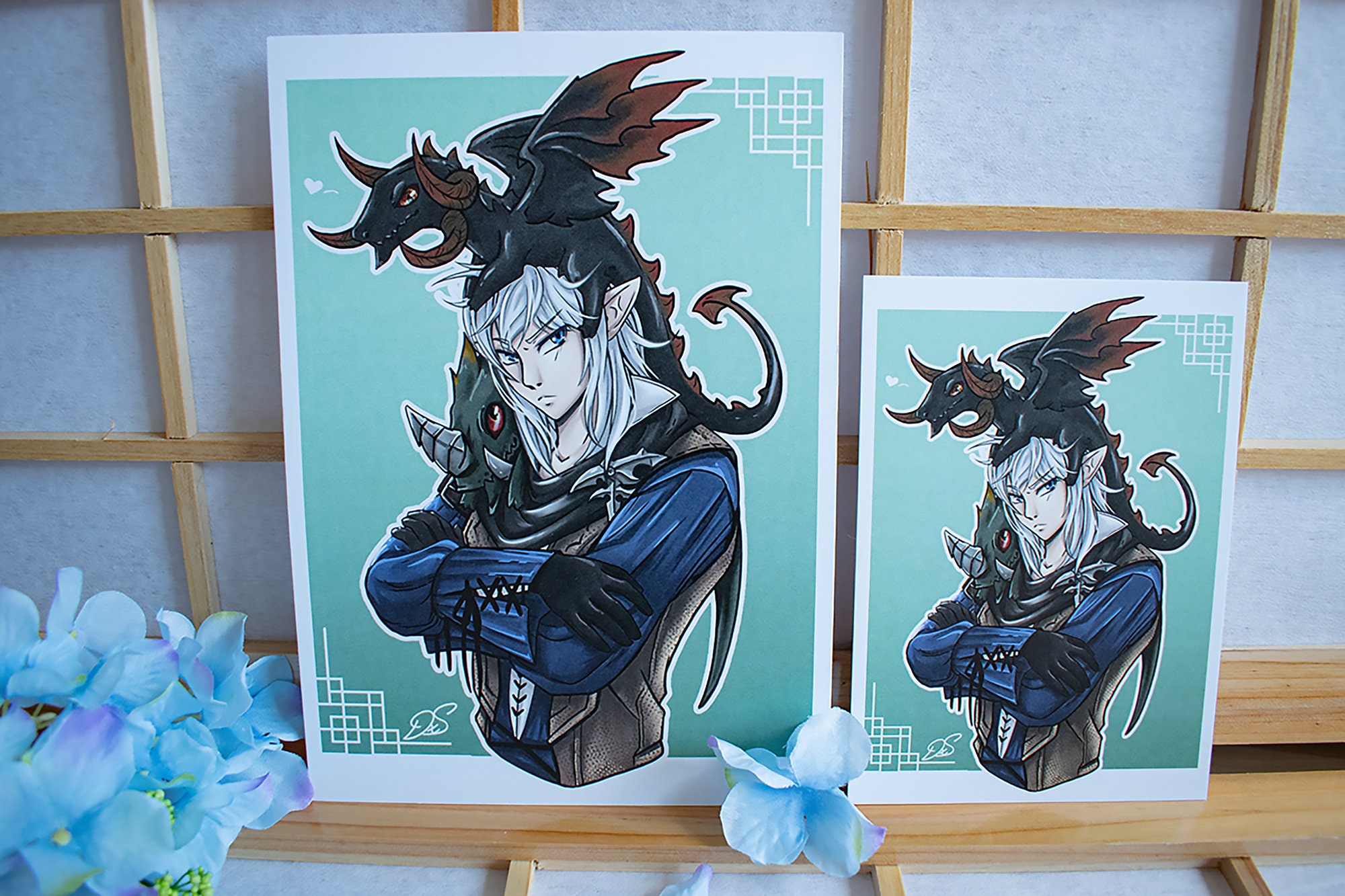 Final Fantasy XIV Postcards - Etsy