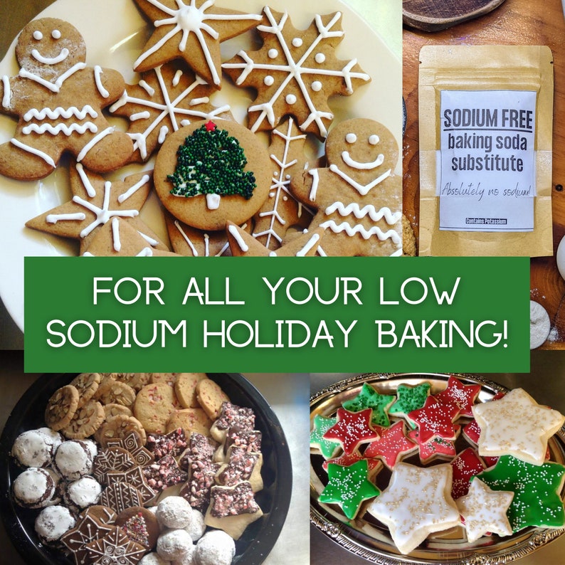 Sodium Free Baking Soda Substitute. 100% Salt Free! Potassium ...