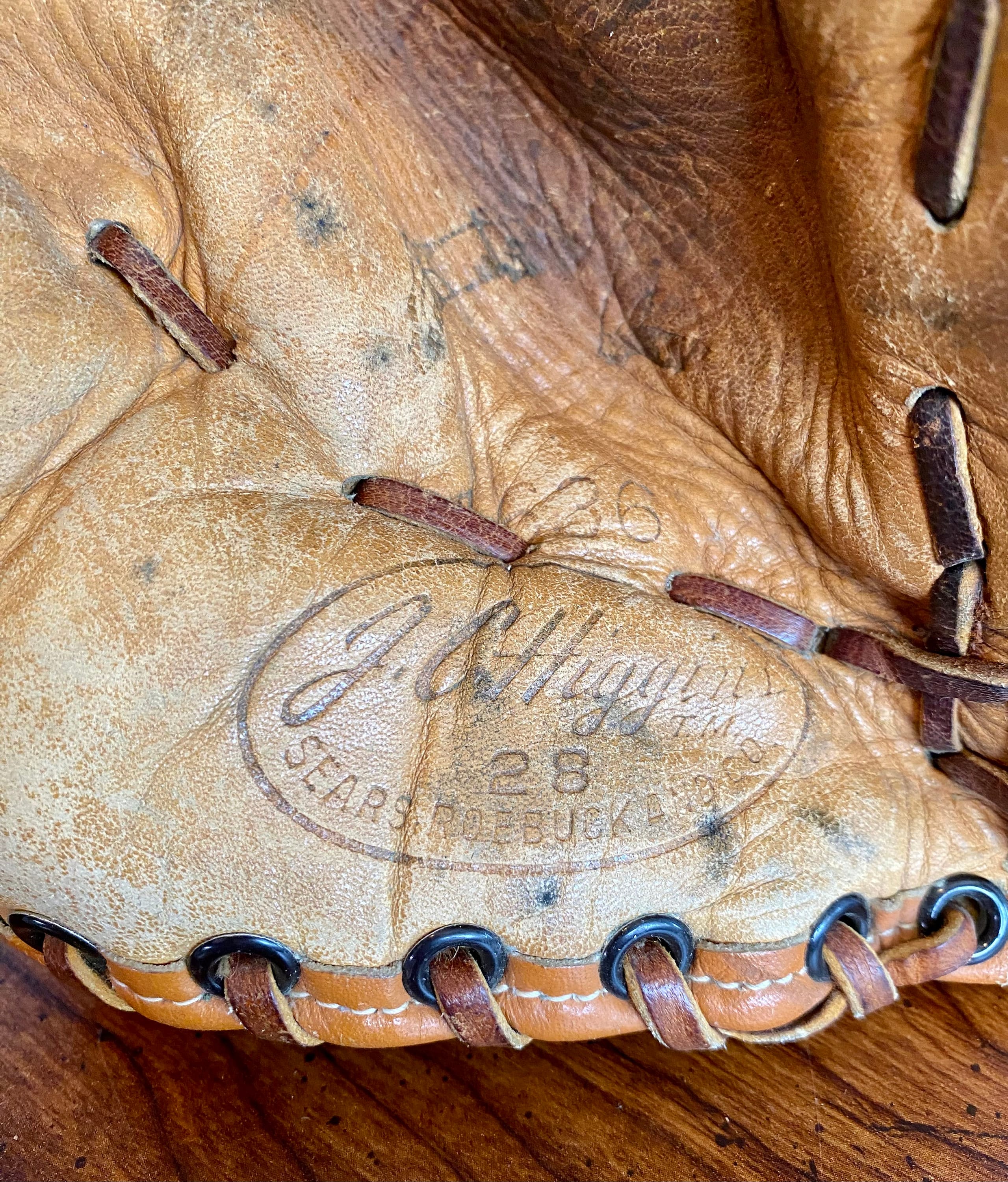 Vintage Sears & Roebuck J.C. Higgins Baseball Glove - Etsy