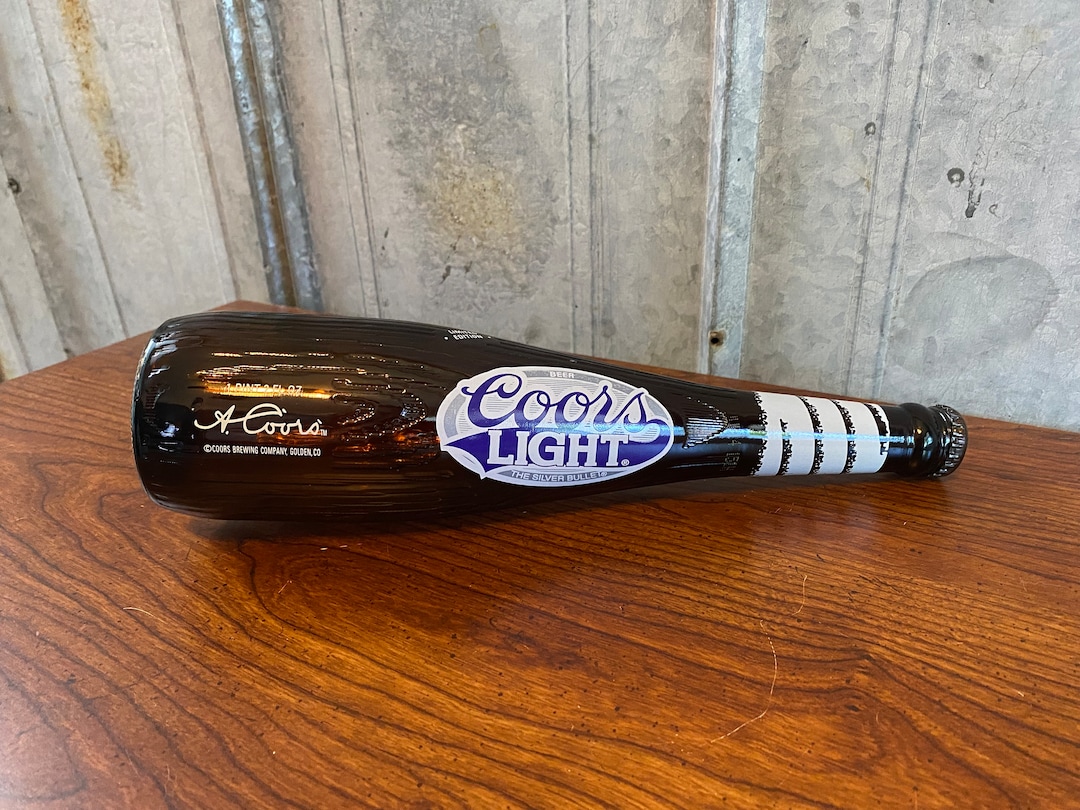 Vintage Coors Light Baseball Bat Bottle - Etsy