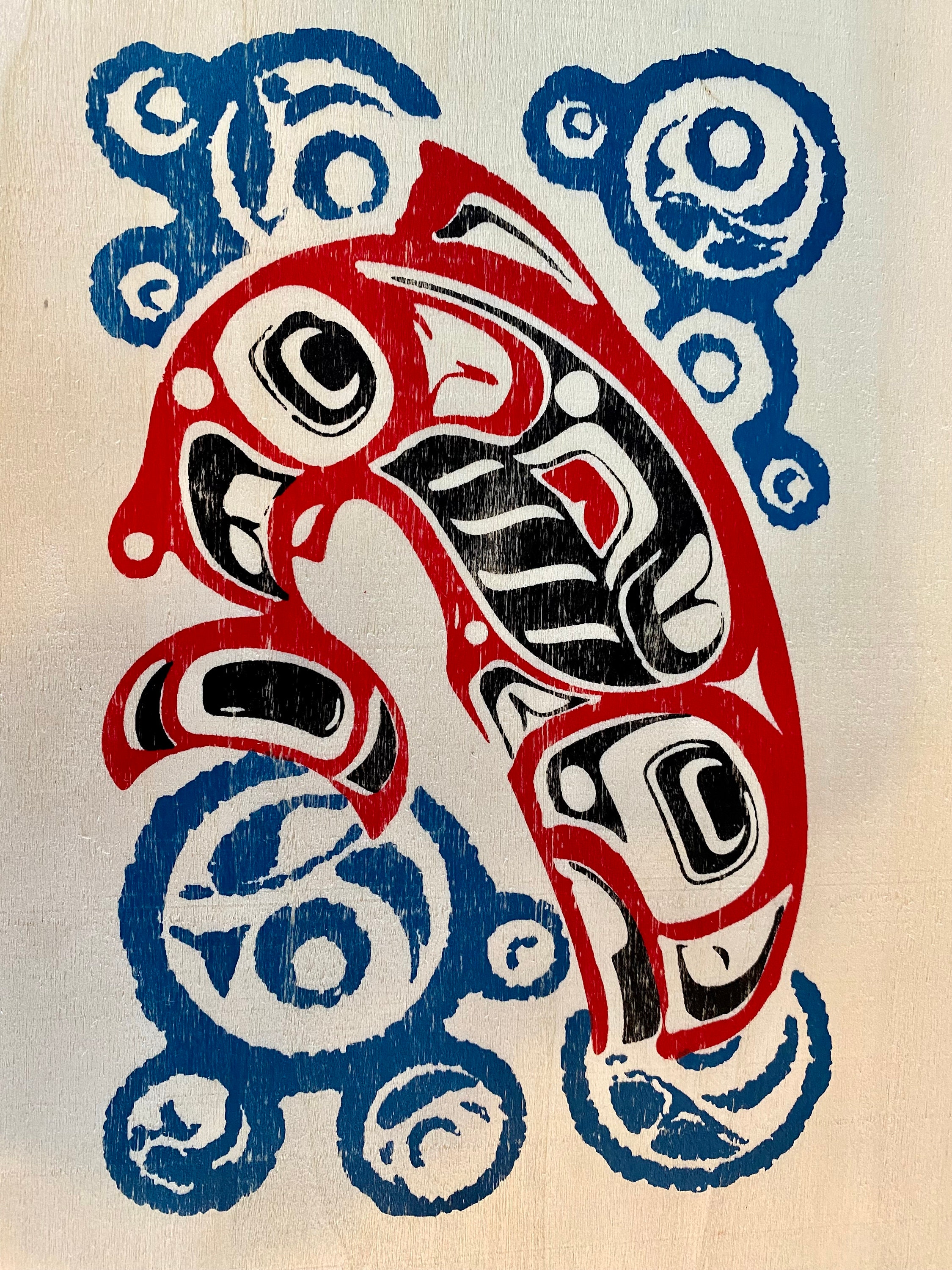 Pacific Northwest Coastal Art Hinged Box - Etsy