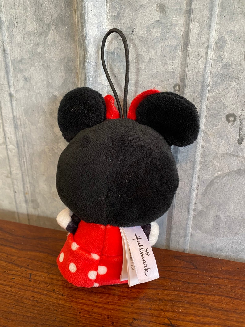 Disneys Minnie Mouse Hallmark Plush Ornament - Etsy