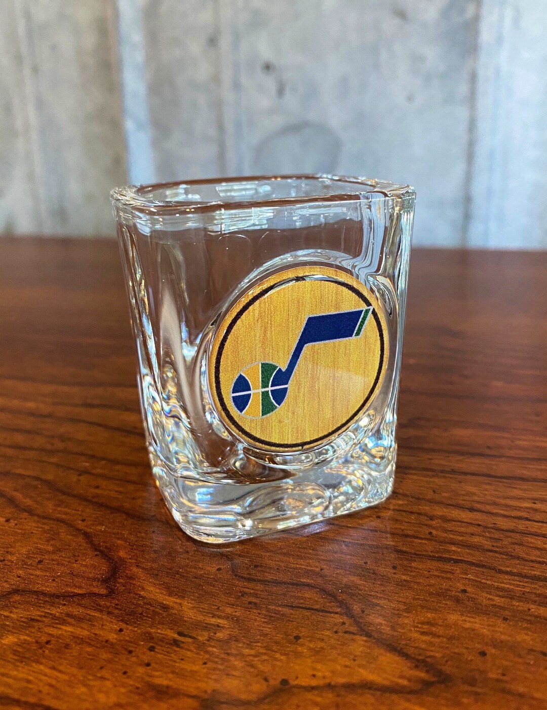 Utah Jazz Square Shot Glass - Etsy