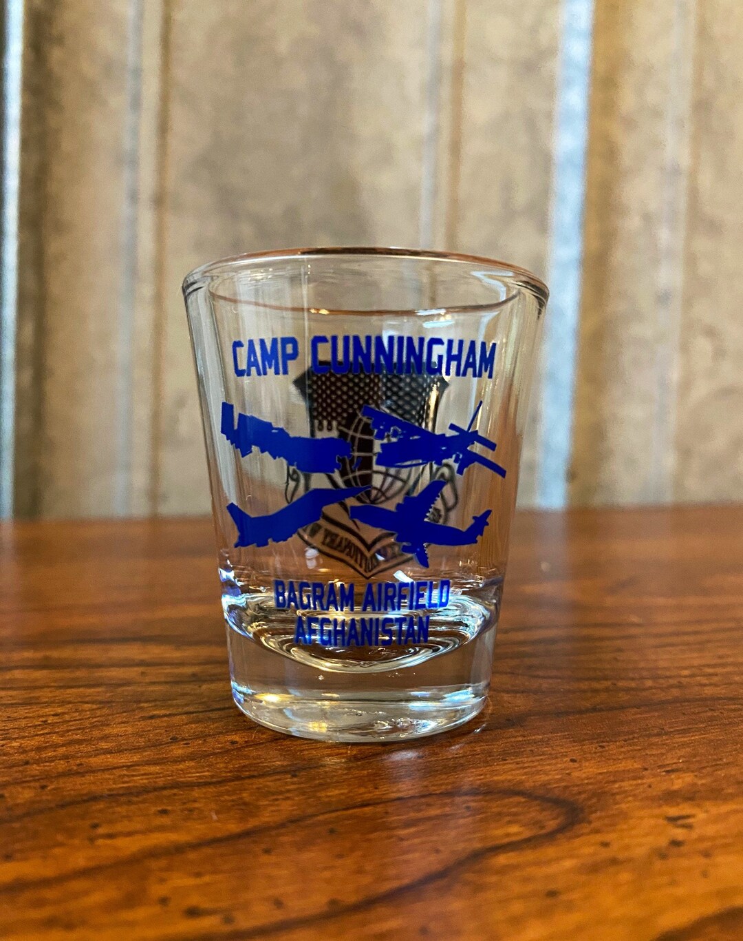 Camp Cunningham, Afghanistan Shot Glass - Etsy