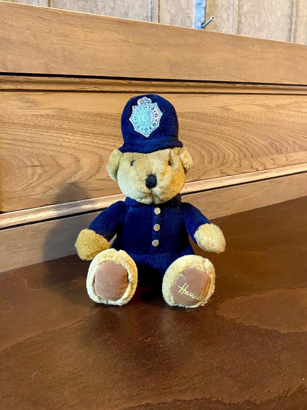 Harrods English Police Teddy Bear - Etsy