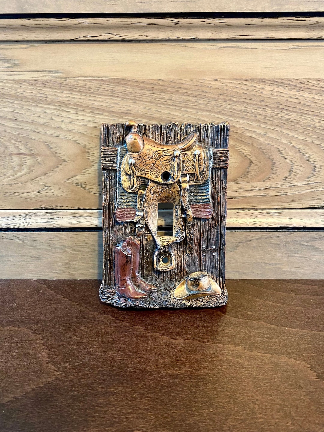 Vintage Rustic Cowboy Light Switch Covers - Etsy