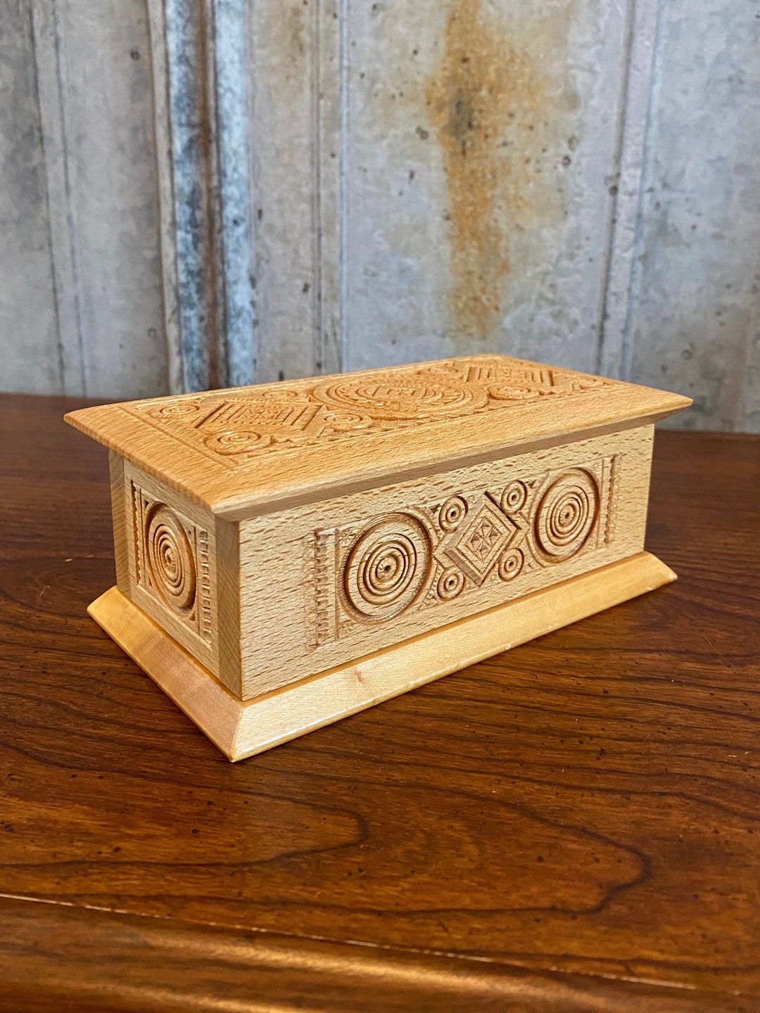 CNC Machine Engraved Trinket Box - Etsy