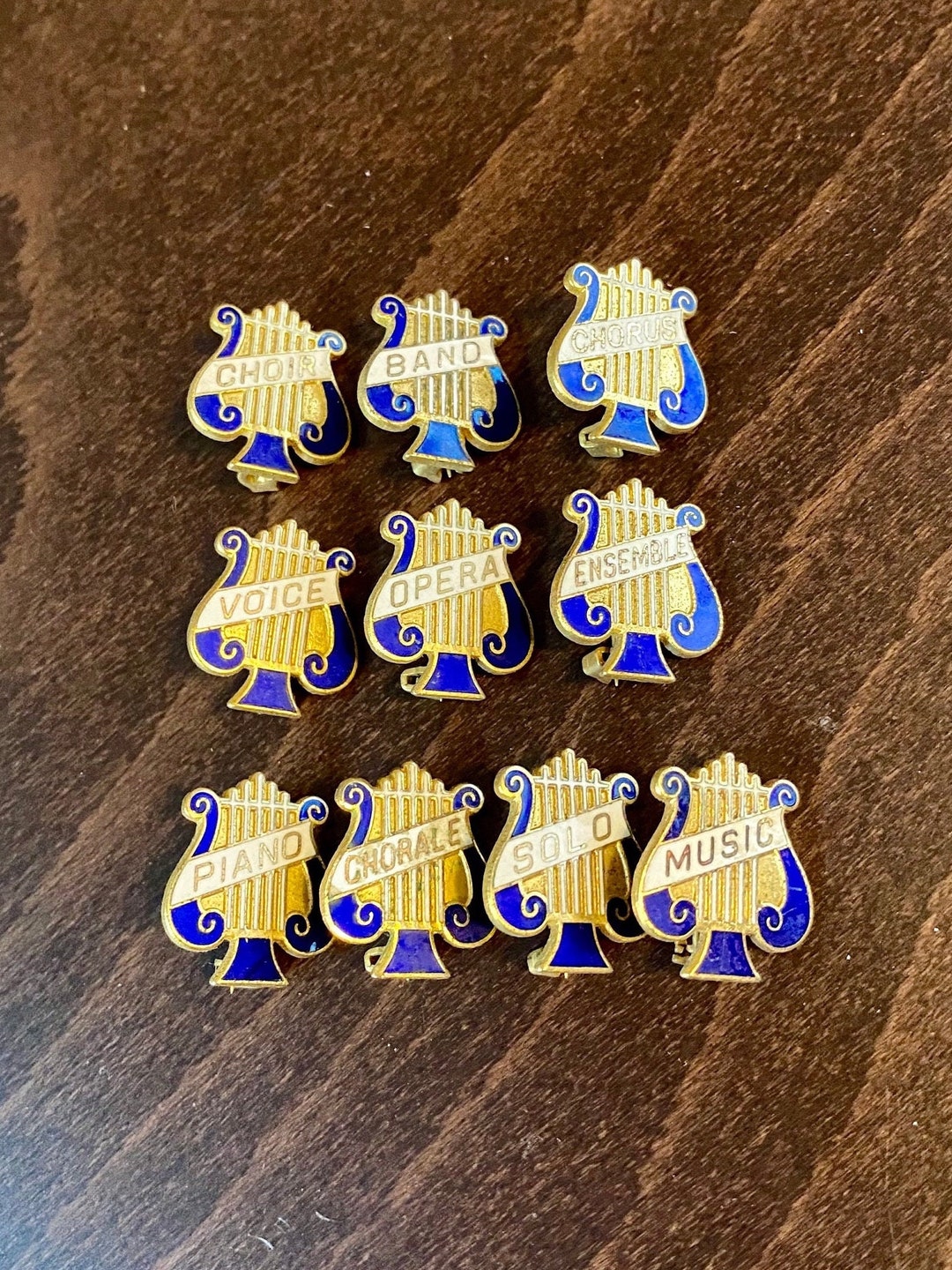 Vintage Musical Lapel Pins - Etsy