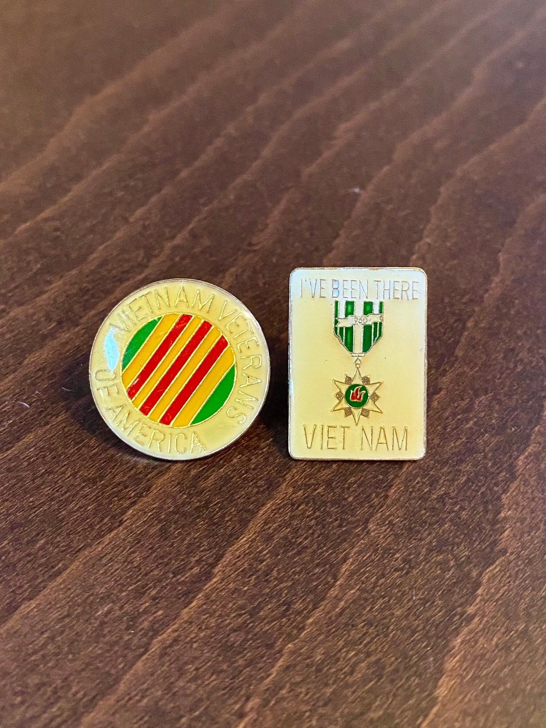 Vintage Vietnam Era Military Lapel Pins - Etsy