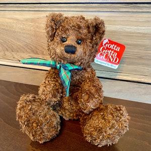 Gund fuzzles Chocolate Teddy Bear - Etsy