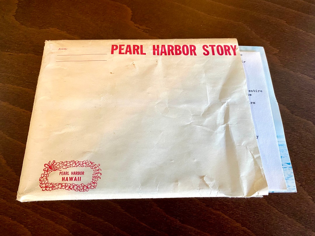 Vintage Pearl Harbor Story Booklet - Etsy
