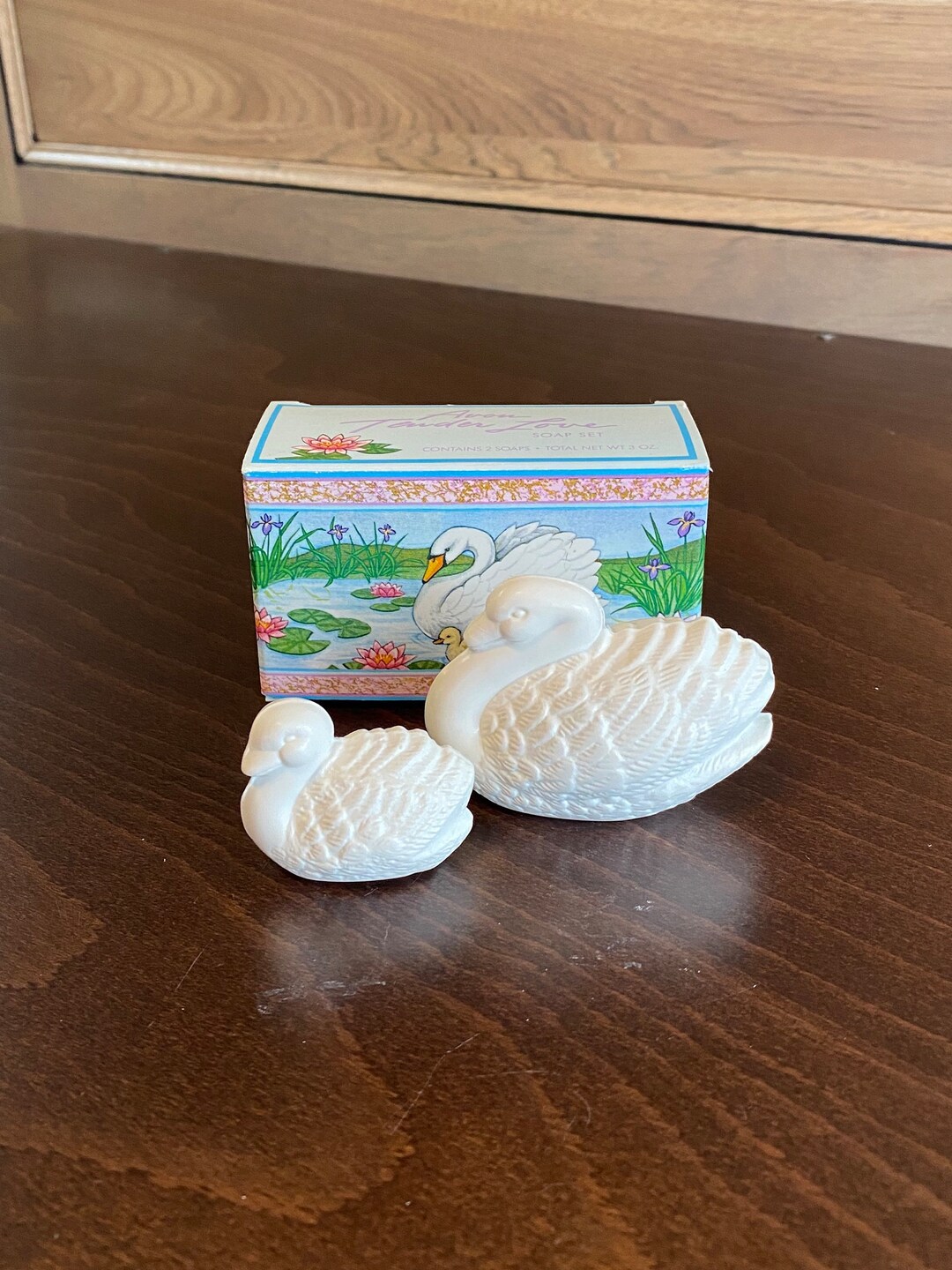 Vintage Avon Mother Swan Decorative Soaps - Etsy