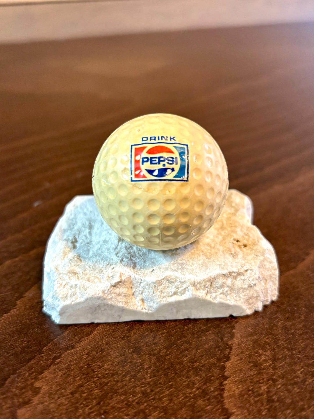 Vintage Pepsi Cola Quartz Golf Ball Display - Etsy