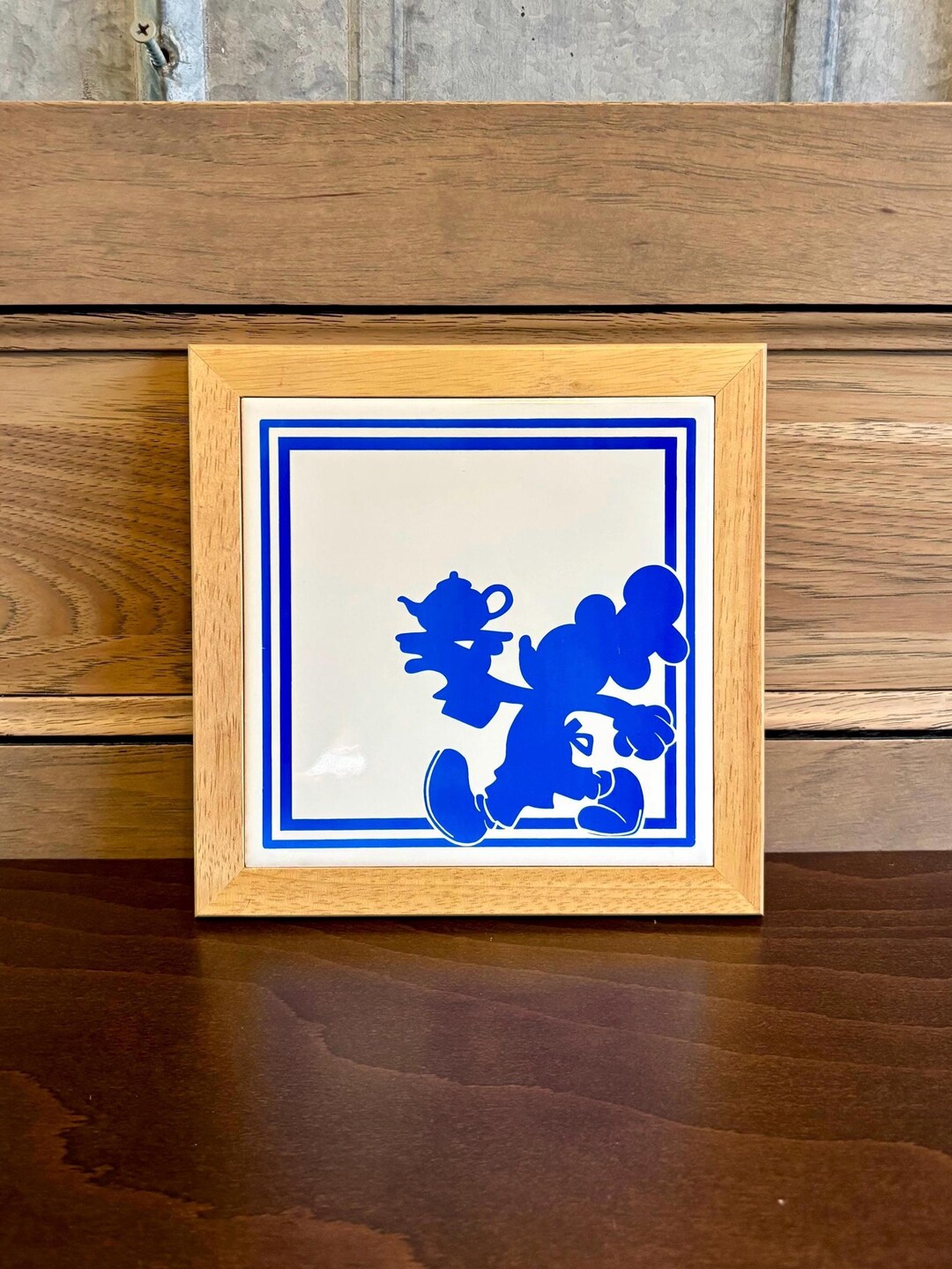 Vintage Chef Mickey Mouse Ceramic Tile Wall Hanging - Etsy
