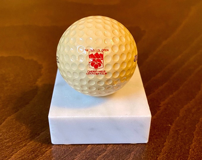 1978 U.S. Open Golf Ball on Marble Display - Etsy