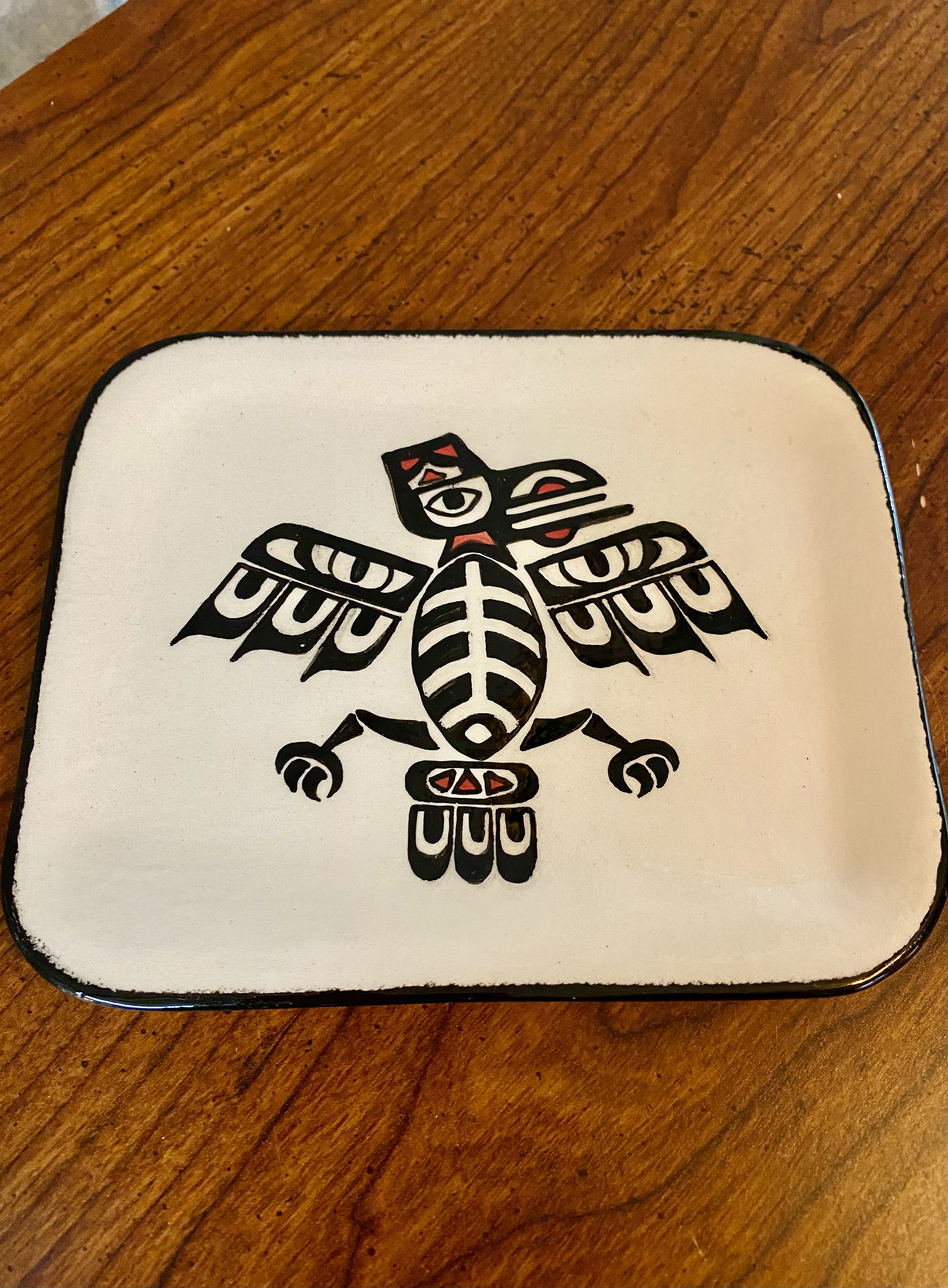 Vintage Pacific Northwest Indigenous Art Tray - Etsy