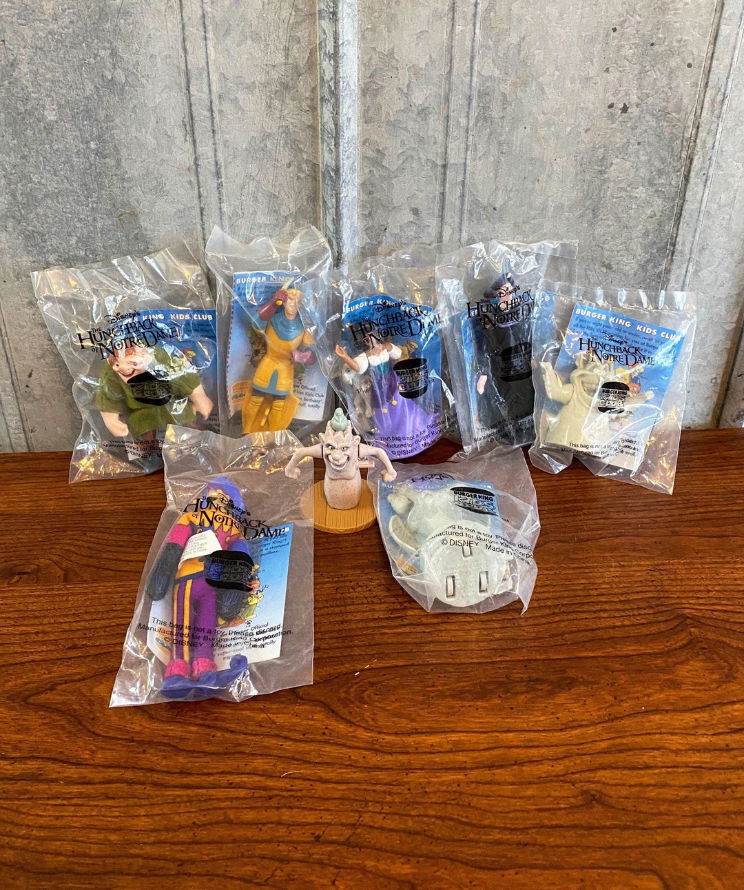 Vintage Hunchback of Norte Dame Burger King Kids Club Collection - Etsy