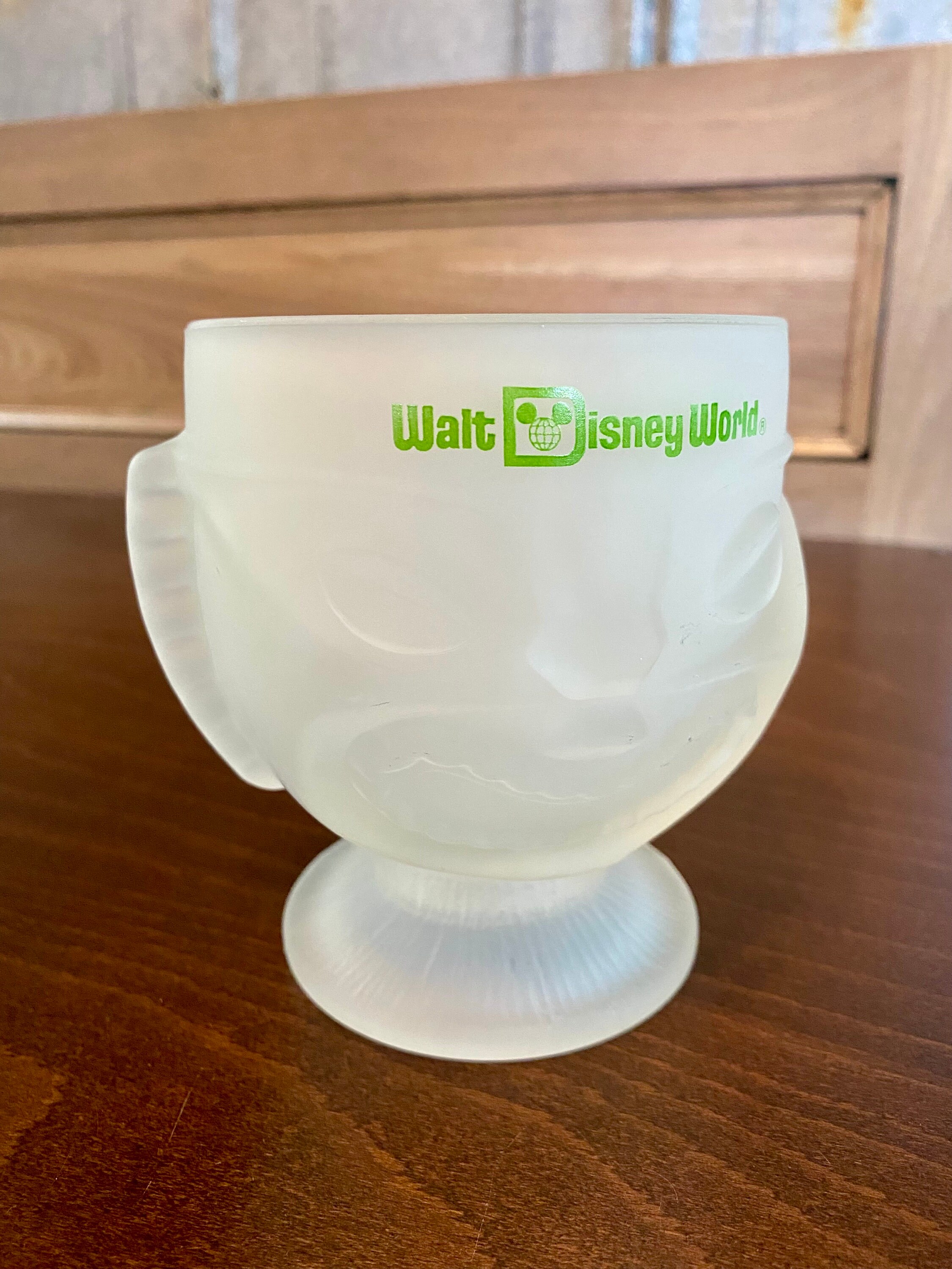 Vintage Walt Disney World - Polynesian Village Tiki Glass Goblet - Etsy