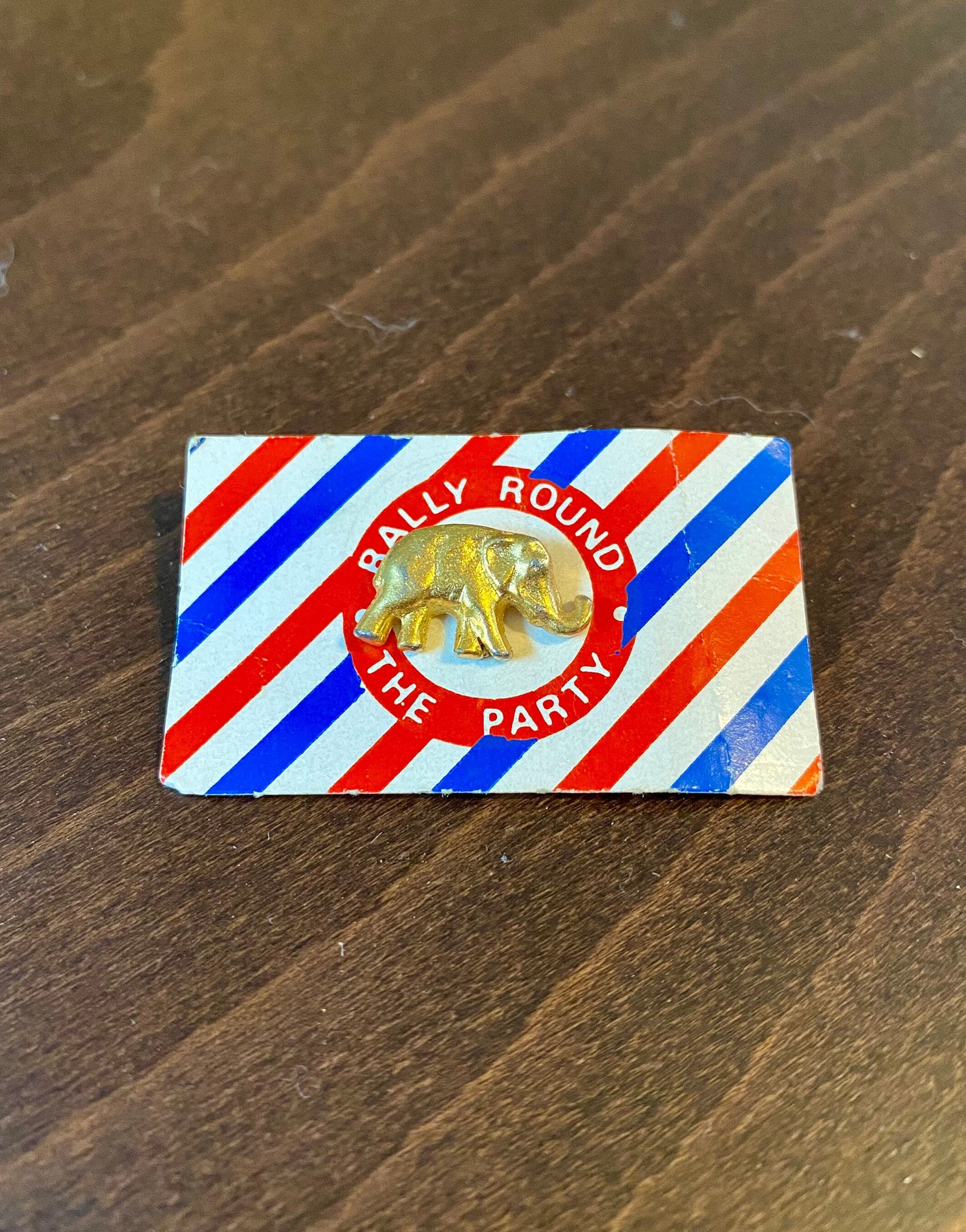 Vintage Republican Party Elephant Lapel Pin - Etsy