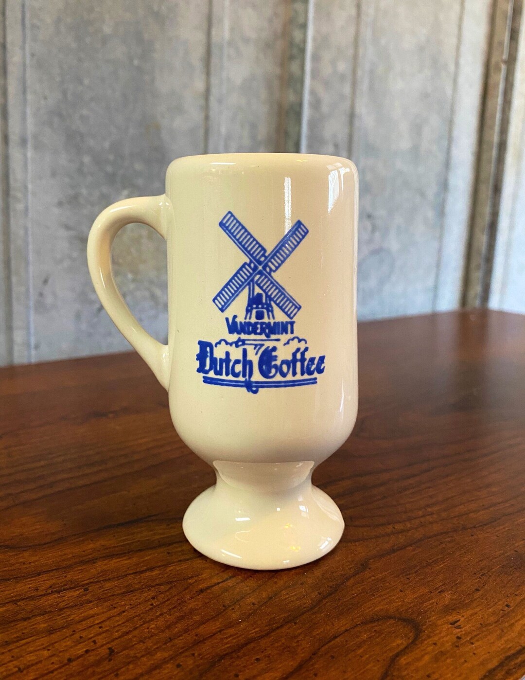 Vintage Vandermint Dutch Coffee Stoneware Mug - Etsy