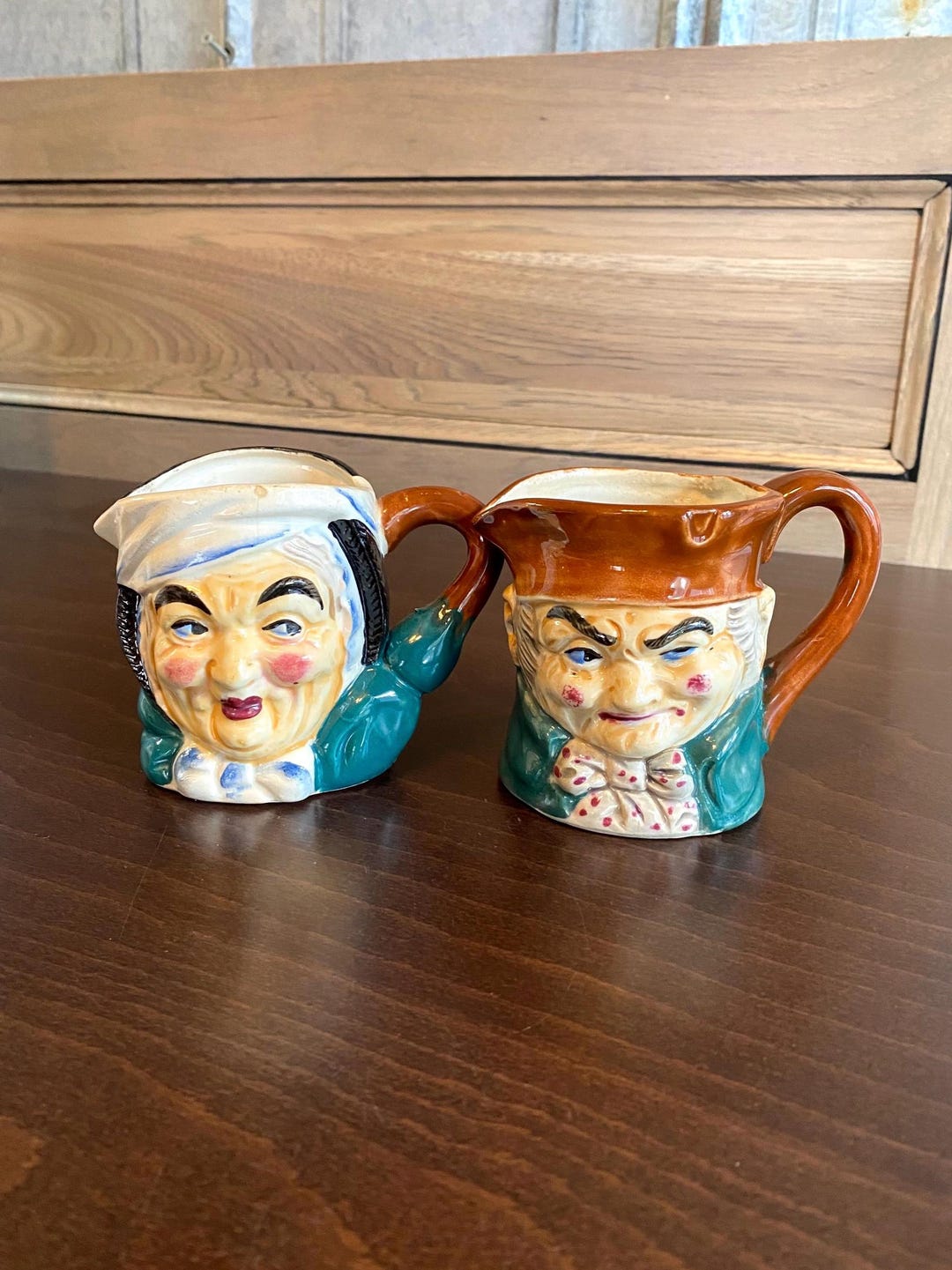 Vintage “grumpy Faces” Ceramic Mugs - Etsy