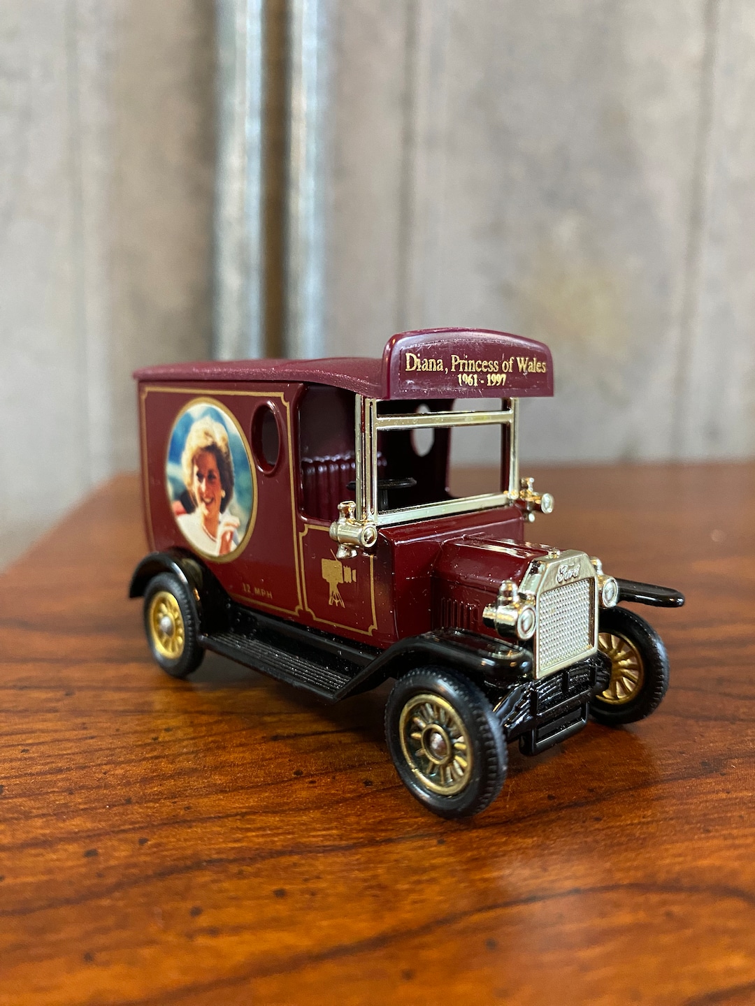 Vintage Princess Diana “view Van” Collectable - Etsy