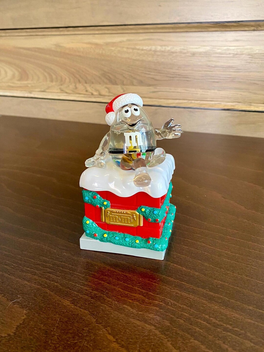 M&M Holiday Snow Globe Trinket Box - Etsy