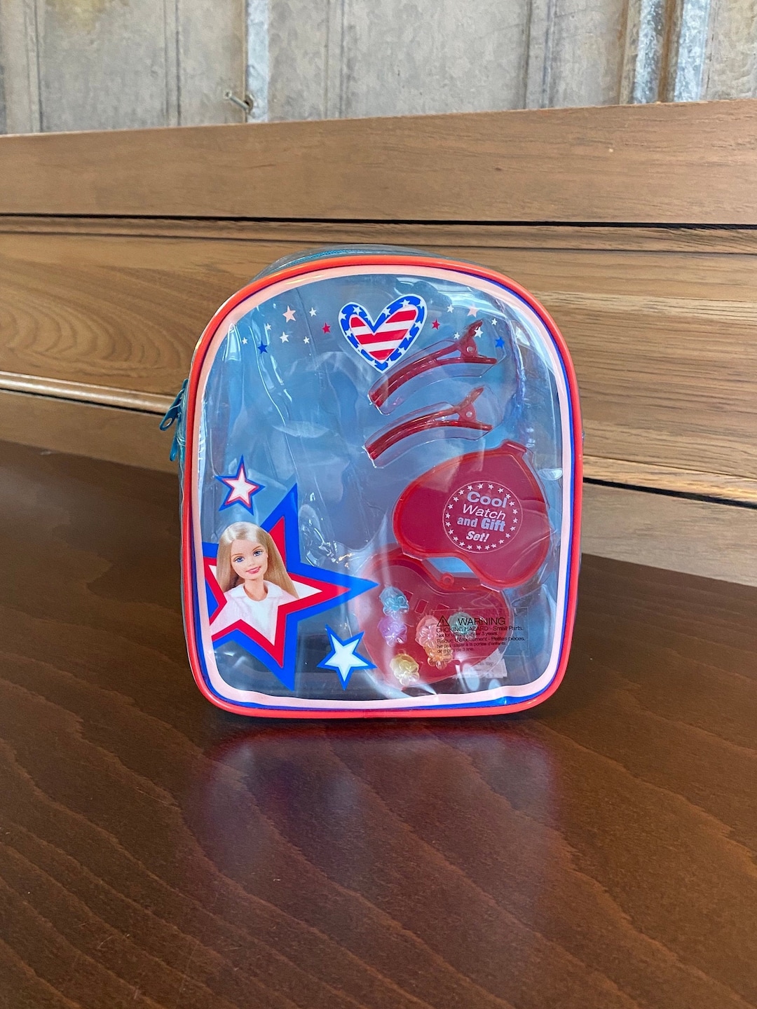 Vintage Barbie Clear Backpack and Accessory Kit - Etsy