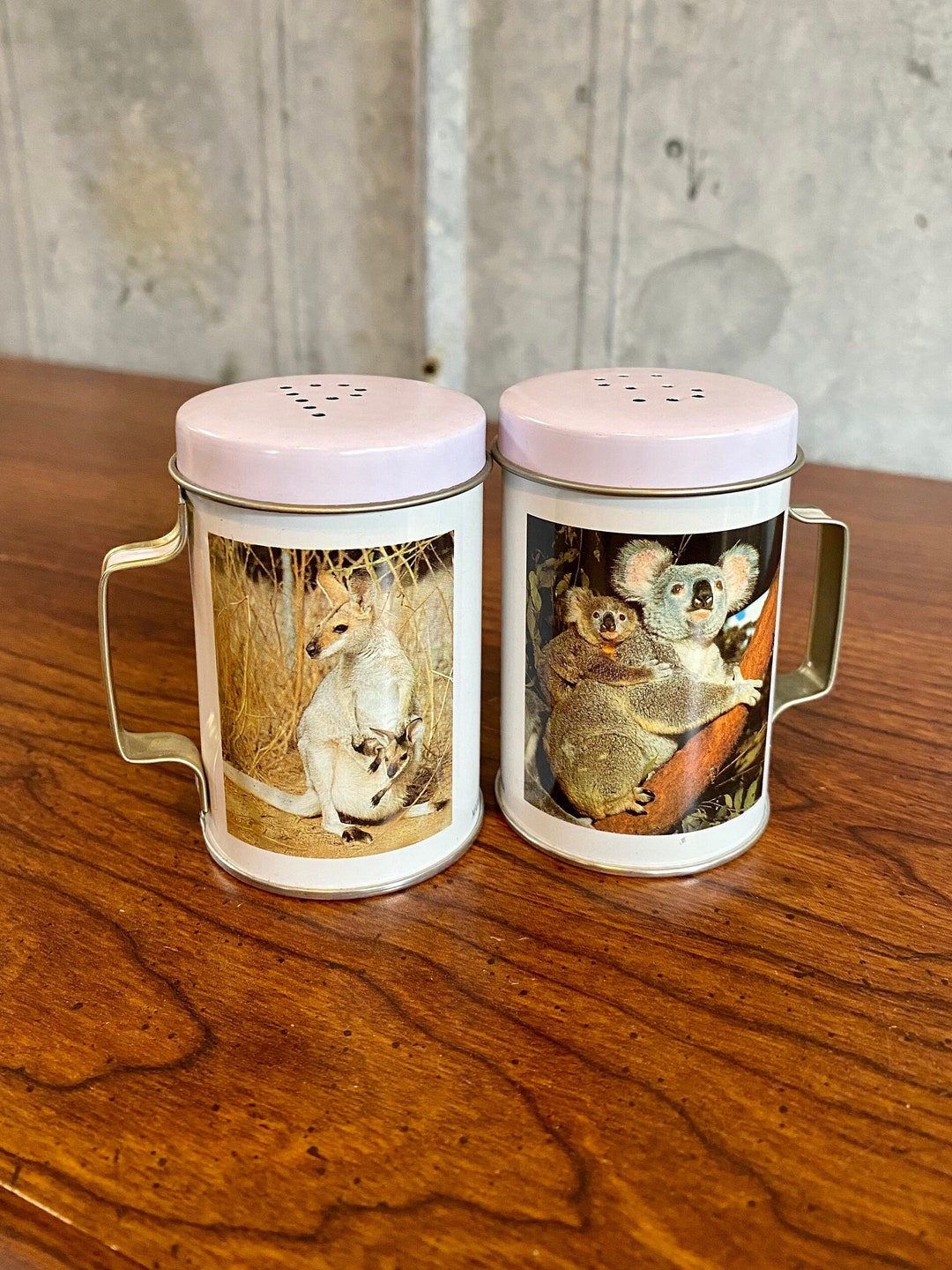 Vintage Australian Outback Salt and Pepper Shakers - Etsy