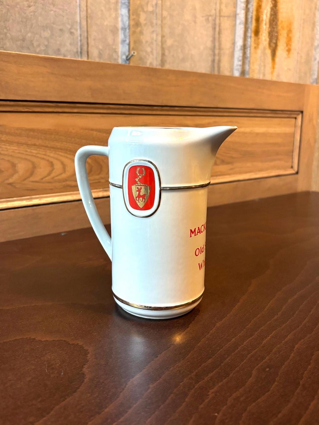 Vintage Mackinlay’s Old Scotch Whiskey Pitcher - Etsy
