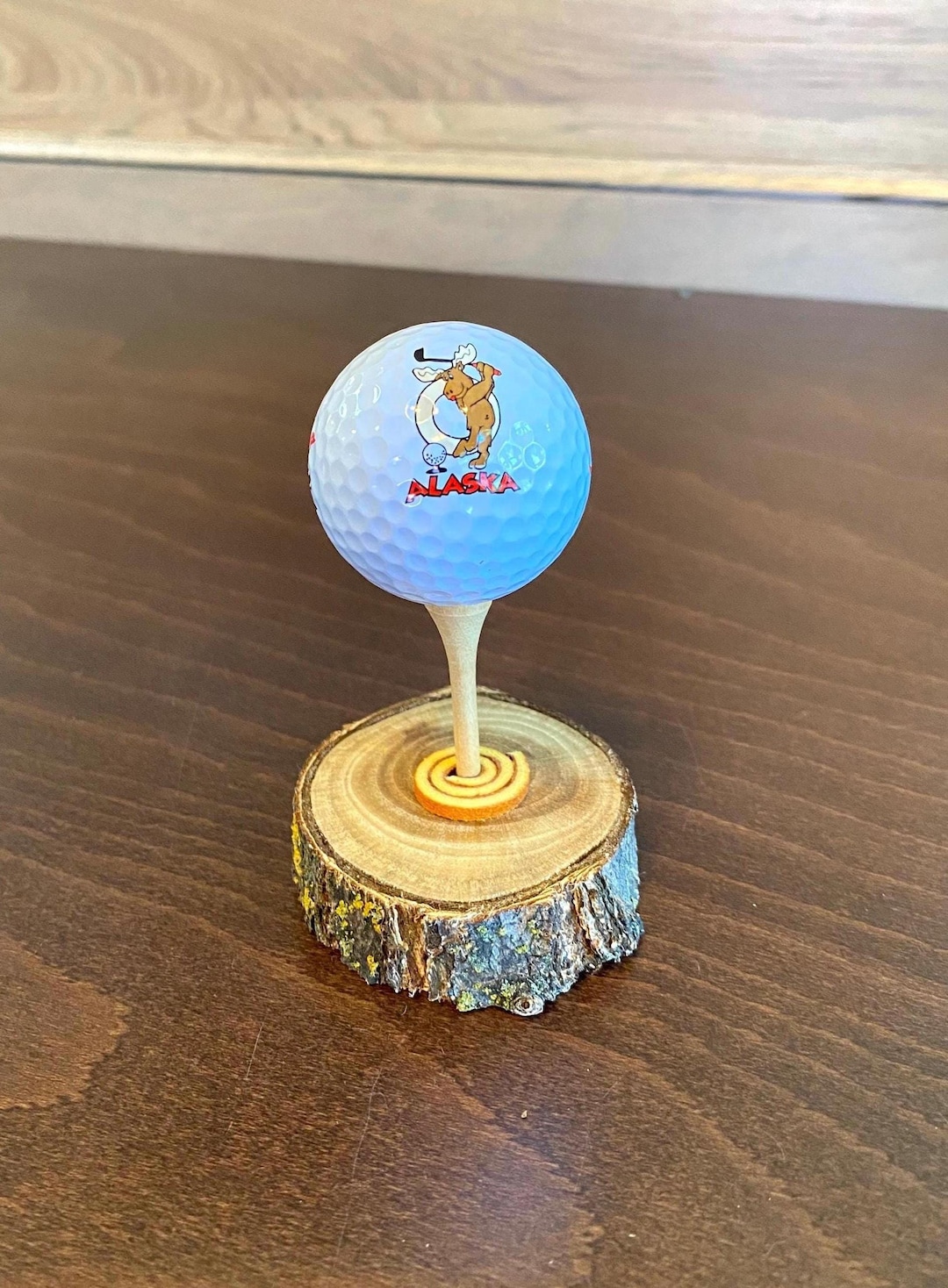 Alaskan “golfing Moose” Golf Ball Display - Etsy
