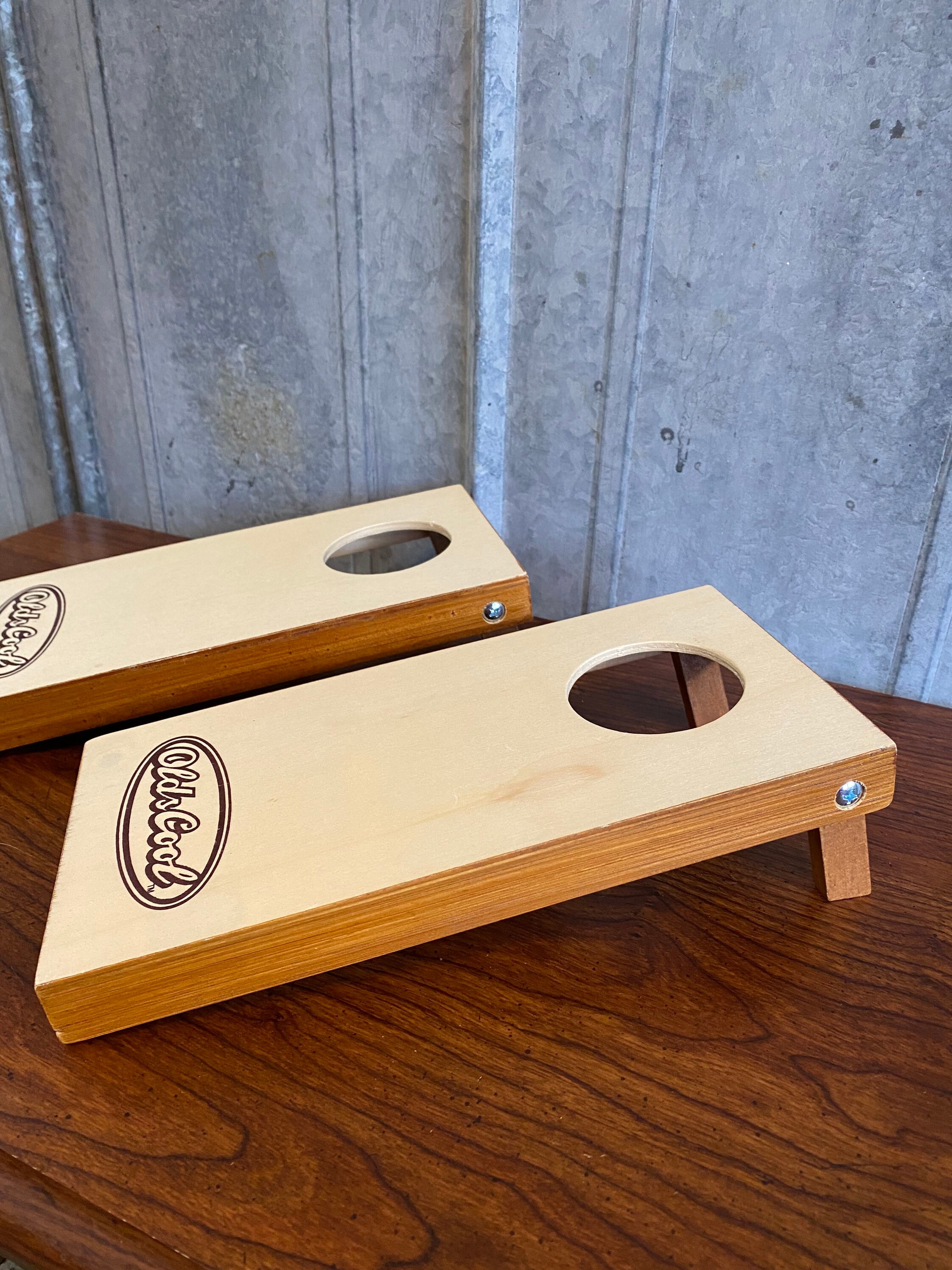 Miniature Corn Hole Quarter Game - Etsy