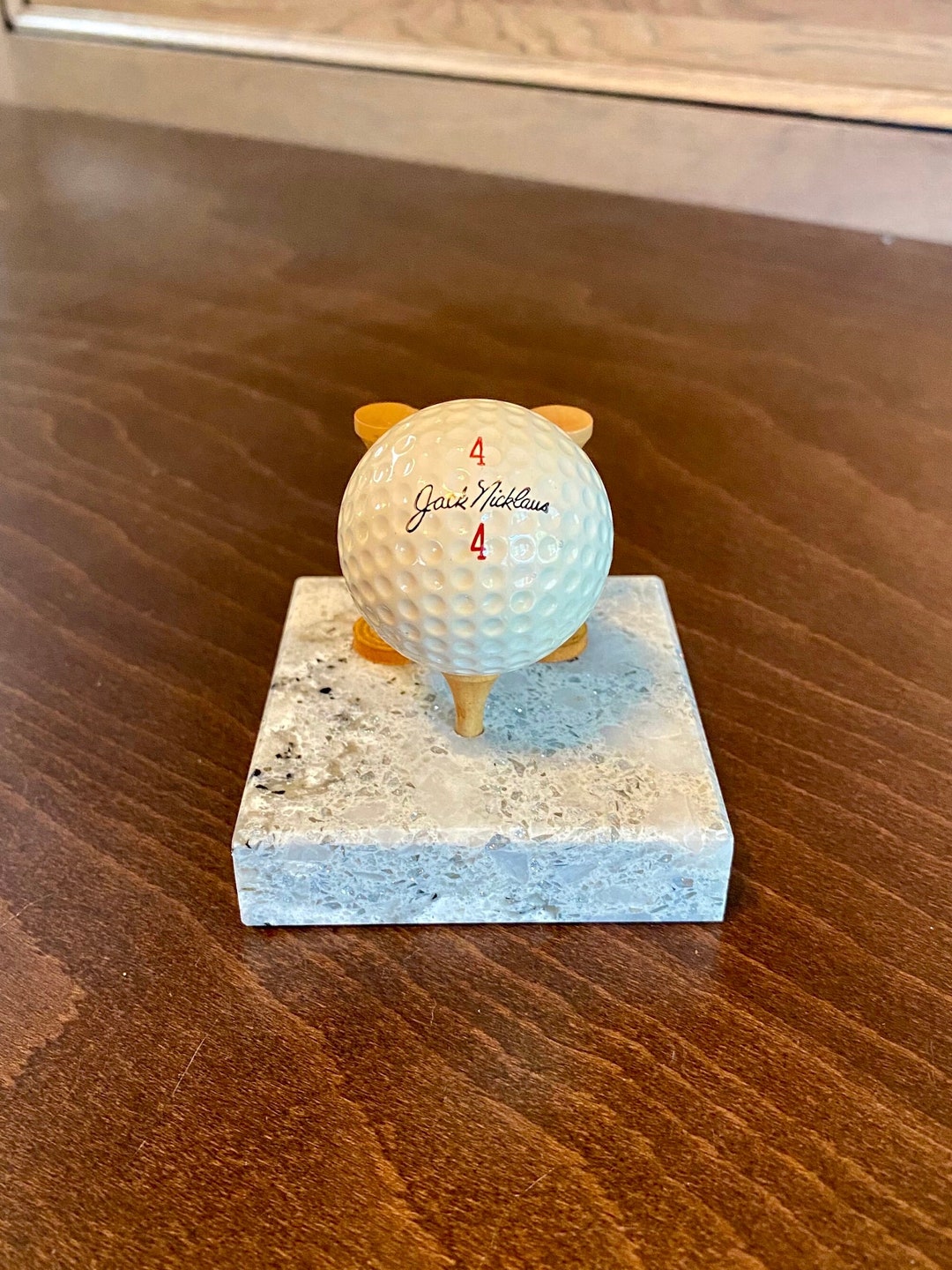 Vintage Jack Nicklaus Macgregor Golf Ball on Marble Base - Etsy